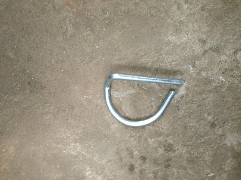 China Custom Pig Tail/ Gravity Pin Electro Galvanized Frame Scaffolding ...