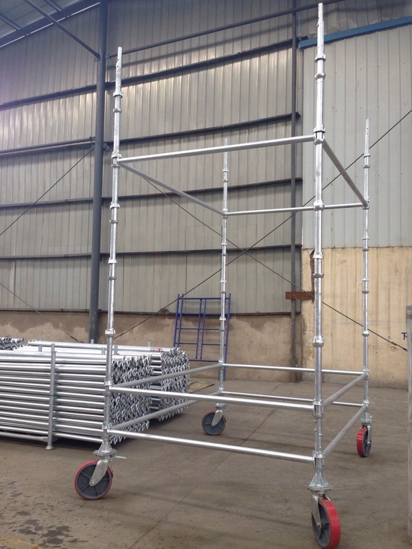 China Custom Scaffolding Cup Lock System Cuplock Vertical Leg Post ...