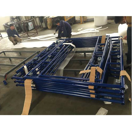 Blue Surface Walkthrough Frame System Scaffolding/Scaffold for Construction