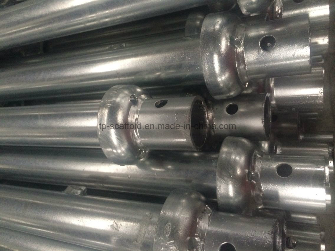 China Custom Cuplock Scaffolding System Galvanized Standard/Vertical ...